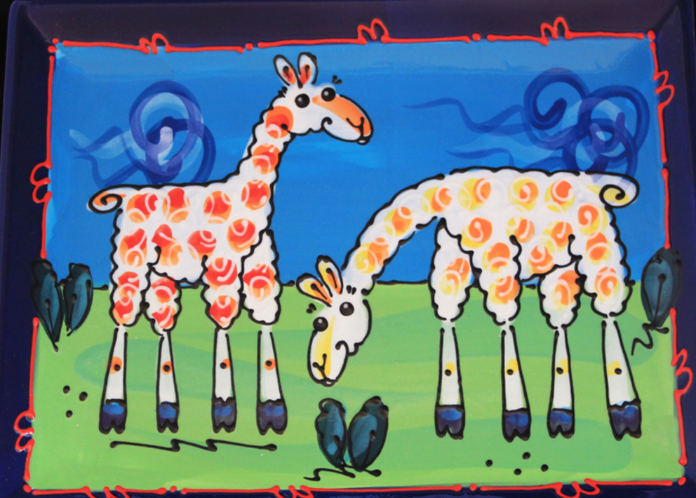 Large Rectangle Plate - The Alpaca Company Limited